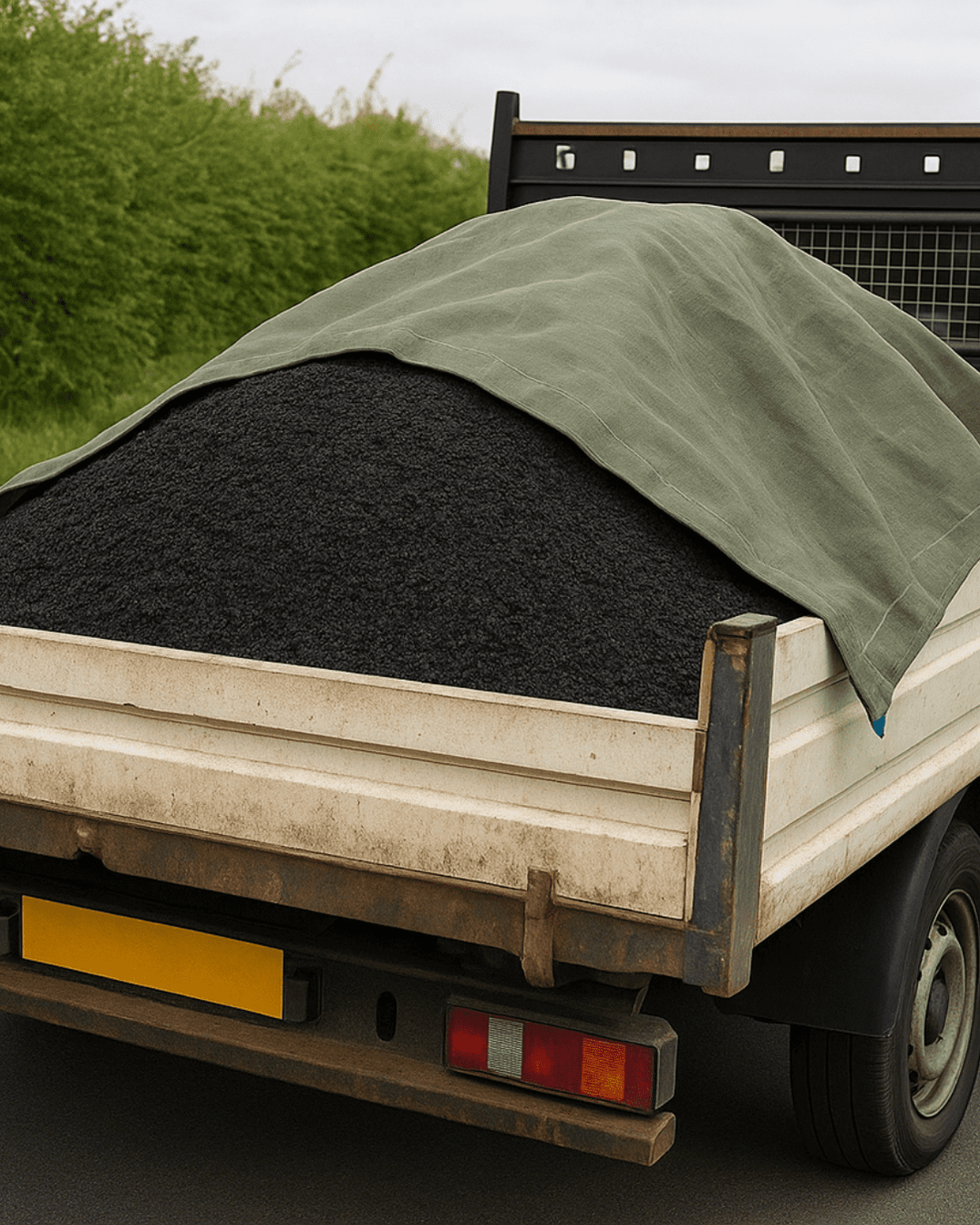Durable Tarmac Jute Sheet Cover – Eco-Friendly Cover with Eyelets ...