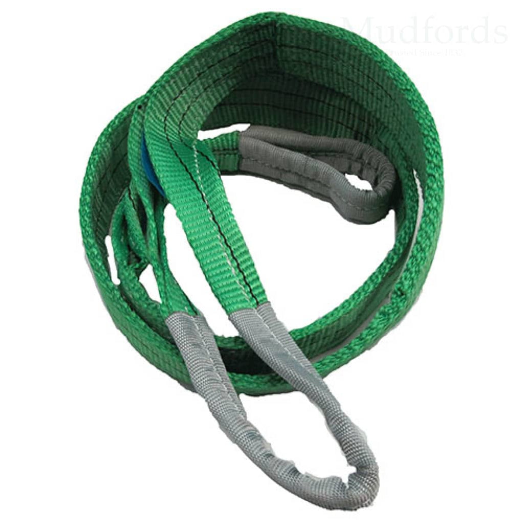 Webbing Sling – Duplex – 2 Tonne (Green) | Mudfords